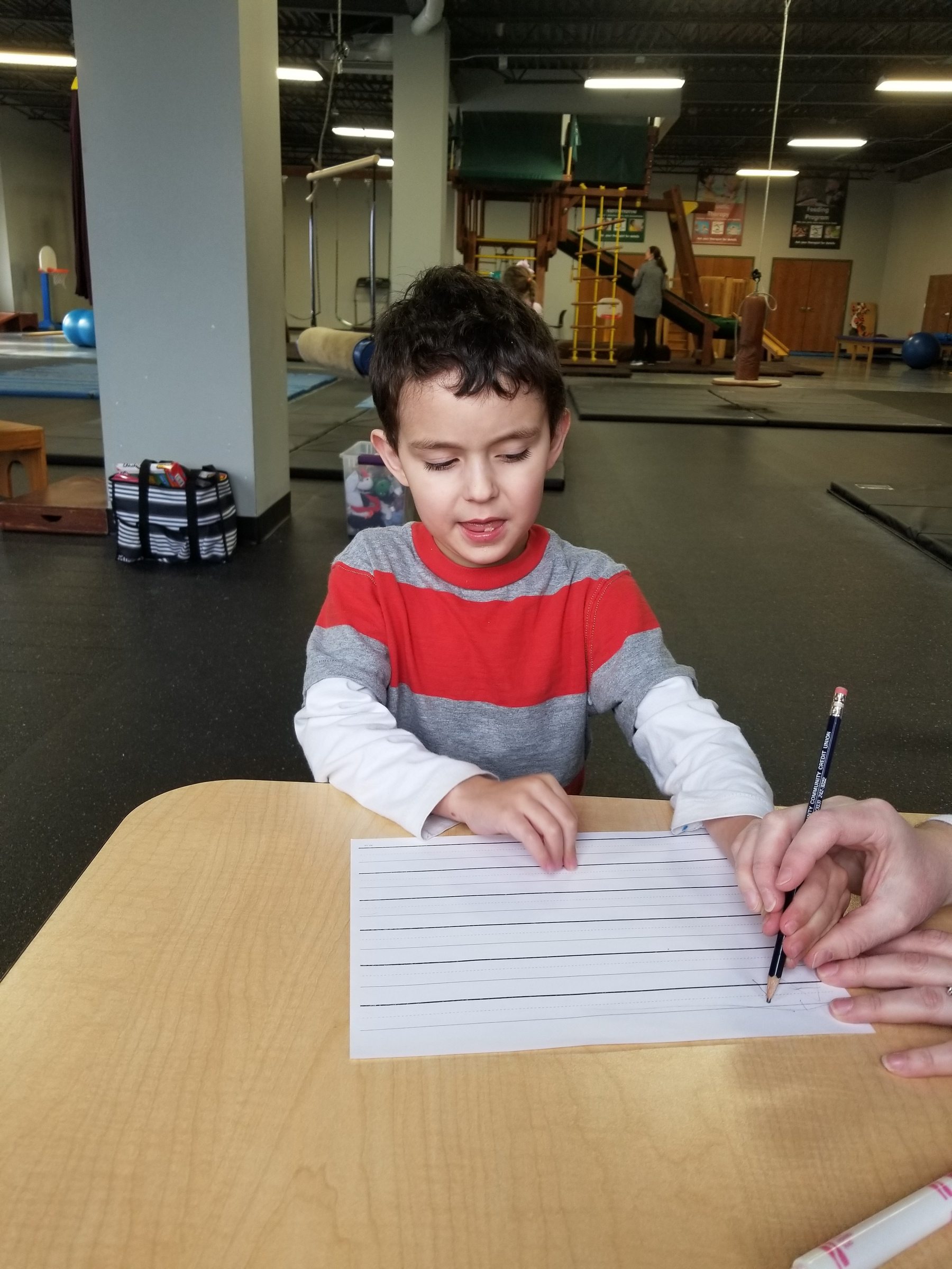 Learning to Write Letters - ABC Pediatric Therapy