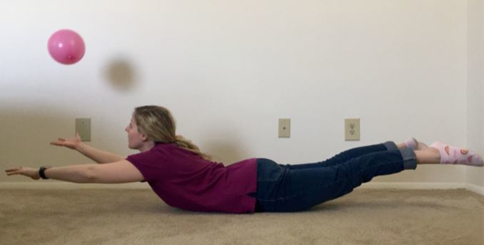 Balloon Fun to increase Gross Motor Skills - ABC Pediatric Therapy