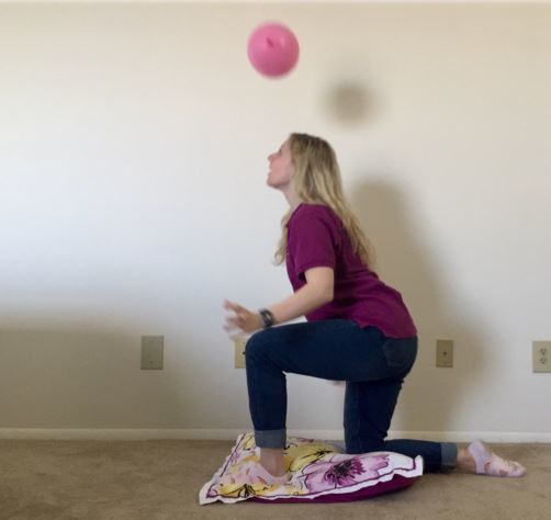 Balloon Fun to increase Gross Motor Skills - ABC Pediatric Therapy