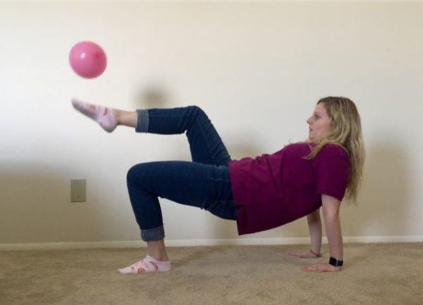 Balloon Fun to increase Gross Motor Skills - ABC Pediatric Therapy